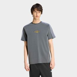 T-Shirt adidas originals "RINGER TEE", Damen, Gr. XS, grau (grau six), Obermaterial: 100% Baumwolle, normal, Rundhals, Shirts T-Shirt