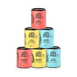 Just Spices Allrounder Gew&uuml;rzset - Gew&uuml;rzmischungen | 100% nat&uuml;rliche Zutaten | Gew&uuml;rzsets | Geschenkideen