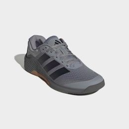 Trainingsschuh adidas Performance "DROPSET 4 TRAINER M", Herren, Gr. 43, grau, carbon, grau five, Synthetik, Textil, Schuhe