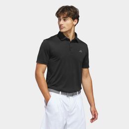 Poloshirt adidas Performance "PERFORMANCE SOLID", Herren, Gr. L, schwarz, Obermaterial: 100% Polyester, normal, Shirts