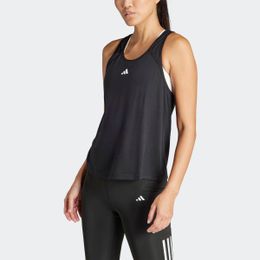 Tanktop adidas Performance "TRAIN ESSENTIALS MINIMAL BRANDING RACERBACK", Damen, Gr. S, schwarz, Obermaterial: 70% Polyester, 30% Viskose, Rundhals, Tops Tanktop