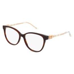 Escada VESE34 Brille Damen | Fassung: Vollrand, Quadratisch, Havanna Dunkel