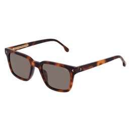 Lozza LOZSL4283 | Herren-Sonnenbrille | Fassung: Vollrand, Quadratisch, Kunststoff, Havanna Gl&auml;nzend | Glasfarbe: Braun