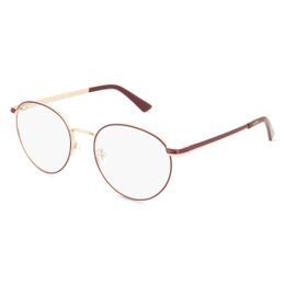 Guess GU2868 Brille Unisex | Fassung: Vollrand, Rund, Bordeaux Gold