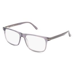 Fielmann BD 579 FLEX CL MARTIN Brille Herren | Fassung: Vollrand, Quadratisch, Grau Transparent