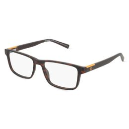 Timberland TB1797 Brille Herren | Fassung: Vollrand, Eckig, Havanna Dunkel