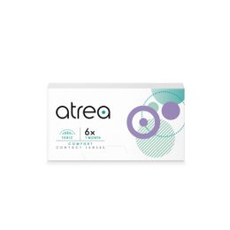 Atrea Comfort 1 Month Toric (6er Packung) | Monatslinsen | Torische Linsen | Kontaktlinsen