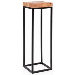Wohnling WL5.654 Beistelltisch Akazie 30 cm x 30 cm x 97 cm