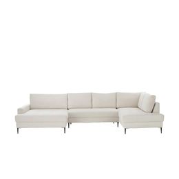 Smart Wohnlandschaft Candice beige Ma&szlig;e (cm): B: 368 H: 90 T: 200.0 Sofas > Sofas nach Material > Stoffsofas &raquo; Sofa DE