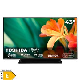 Toshiba 43UF3F63DAR Fernseher 43 Zoll Smart TV Fire TV, 4K UHD, Dolby Vision HDR, Onkyo Sound (2026)