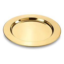 ECHTWERK Platzteller Set 2tlg aus Edelstahl - gold