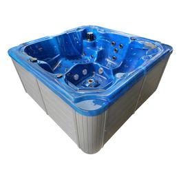 Sanotechnik OUTDOORPOOL+AD+ST OASIS MAXI blue marble 210x210x95 cm