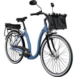 agon Assist E Bike 28 Zoll Pedelec Damen und Herren Elektro Fahrrad 3 Gang Citybike tiefer Einstieg