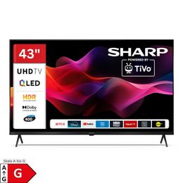 Sharp 43HM5745E QLED Fernseher 43 Zoll Smart TV by TiVo 4K UHD Fernseher mit HDR Dolby Vision (2026)