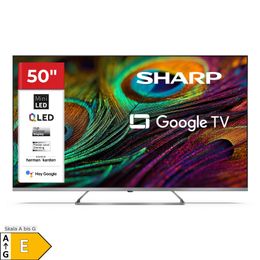 Sharp 50JP7765E QLED Fernseher 50 Zoll Google TV 4K UHD Smart TV Mini-LED HDR Dolby Vision (2026)