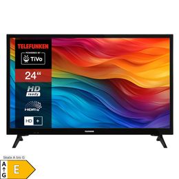 Telefunken XH24TO550S Fernseher 24 Zoll HD Smart TV HDR, 6 Monate HD+ inkl., Triple-Tuner (2026)