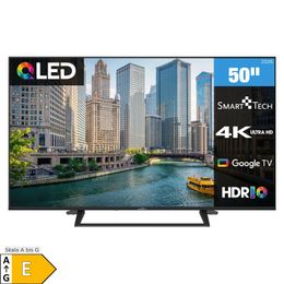 SONSTIGE Smart Tech 50QG06K QLED Fernseher 50 Zoll Google TV - HDR Smart TV mit 4K UHD, Bluetooth (2026)