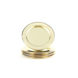 ECHTWERK Dekorative Glasuntersetzer 6tlg - gold