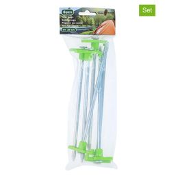 CAMP ACTIVE 2er-Set: Zeltheringe in Transparent/ Gr&uuml;n - 2x 6 St&uuml;ck - 14% | Damen-outdoor-ausruestung