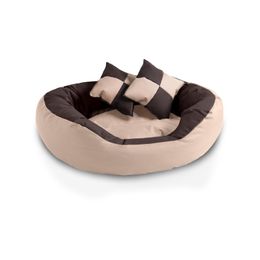 BedDog 4in1 Hundebett SABA gro&szlig;es Hundek&ouml;rbchen abwischbar Hundekissen