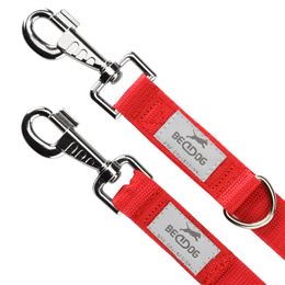 BedDog Hundeleine SPIKE verstellbar in 3 L&auml;ngen F&uuml;hrleine, Laufleine