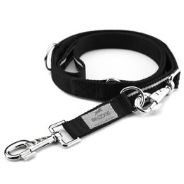 BedDog Hundeleine SPIKE verstellbar in 3 L&auml;ngen F&uuml;hrleine, Laufleine
