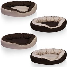 BedDog&reg; Hundebett SUNNY 4in1 oder einfarbig, waschbar, mit Rand, Hundekissen