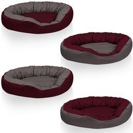 BedDog&reg; Hundebett SUNNY 4in1 oder einfarbig, waschbar, mit Rand, Hundekissen