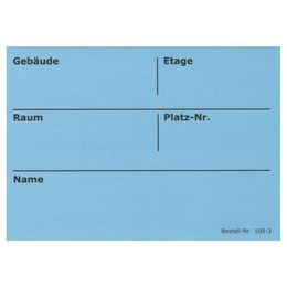 BB-Verpackungen | 50 x Umzugsetiketten (blau)