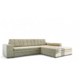 Fun M&ouml;bel ECKSOFA Lusaka Mit Schlaffunktion
