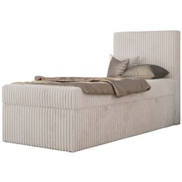 JUGENDBETT TILIO 90/200 - Beige - H3 - Rechts Seite