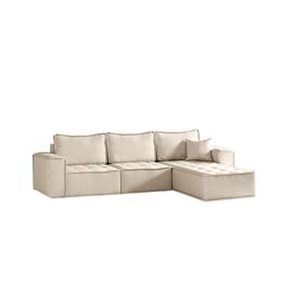 Fun M&ouml;bel ECKSOFA Sande In Raven