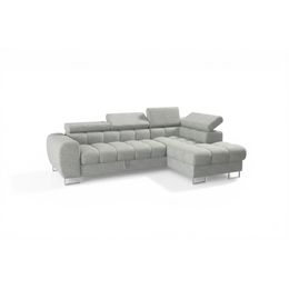 Fun M&ouml;bel ECKSOFA Bastien Mit Schlaffunktion