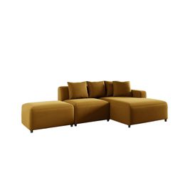 Fun M&ouml;bel ECKSOFA Megan Xs In Stoff Salvador