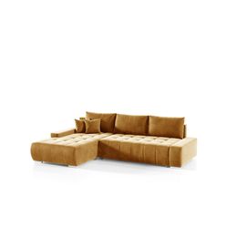 Fun M&ouml;bel ECKSOFA Vogar In Monolith