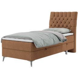 BOXBETT MILEN 90/200 Orange Struktur - H3 - Rechts Seite