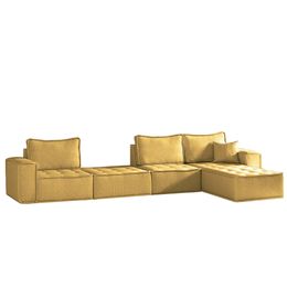 Fun M&ouml;bel ECKSOFA Sande Xl In Raven