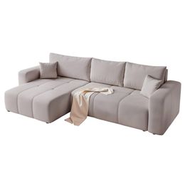Fun M&ouml;bel ECKSOFA Leros Xl Mit Schlaffunktion