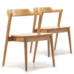 STUHL 2er-Set Venus Eiche Farbe
