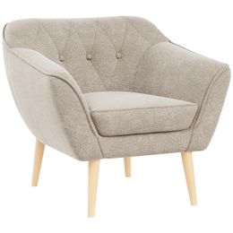 SESSEL Pirs 1 Sitzer Strukture Beige