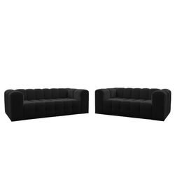 Fun M&ouml;bel SOFASET Solvie 3-4 In Tiffani