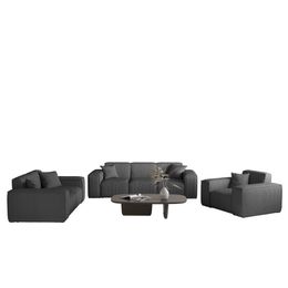 Fun M&ouml;bel SOFASET Celes Premium 3-2-1 Stoff Scala