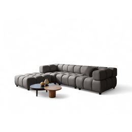 Fun M&ouml;bel SOFA 3-sitzer Und 1-polsterhocker Flow