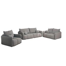 Fun M&ouml;bel SOFASET Morgano 3-2-1