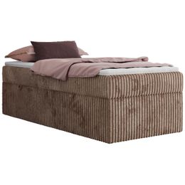 BOXBETT ZERO 90/200 - Braun Cord - H3 - Topper T25