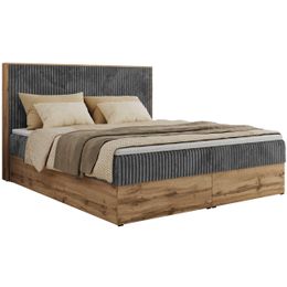 BOXBETT WOOD CLASSIC 140/200 - Grau Cord - H3