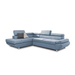 Fun M&ouml;bel ECKSOFA Schlafsofa Panos In Esito