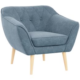 SESSEL Pirs 1 Sitzer Strukture Blau