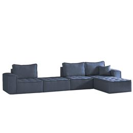 Fun M&ouml;bel ECKSOFA Sande Xl In Raven