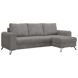 ECKSOFA Hugo Cord Hellgrau
